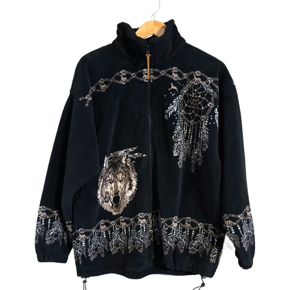 Bear Ridge Outfitters | Jackets & Coats | Vintage 9s Bear Ridge Wolf ...
